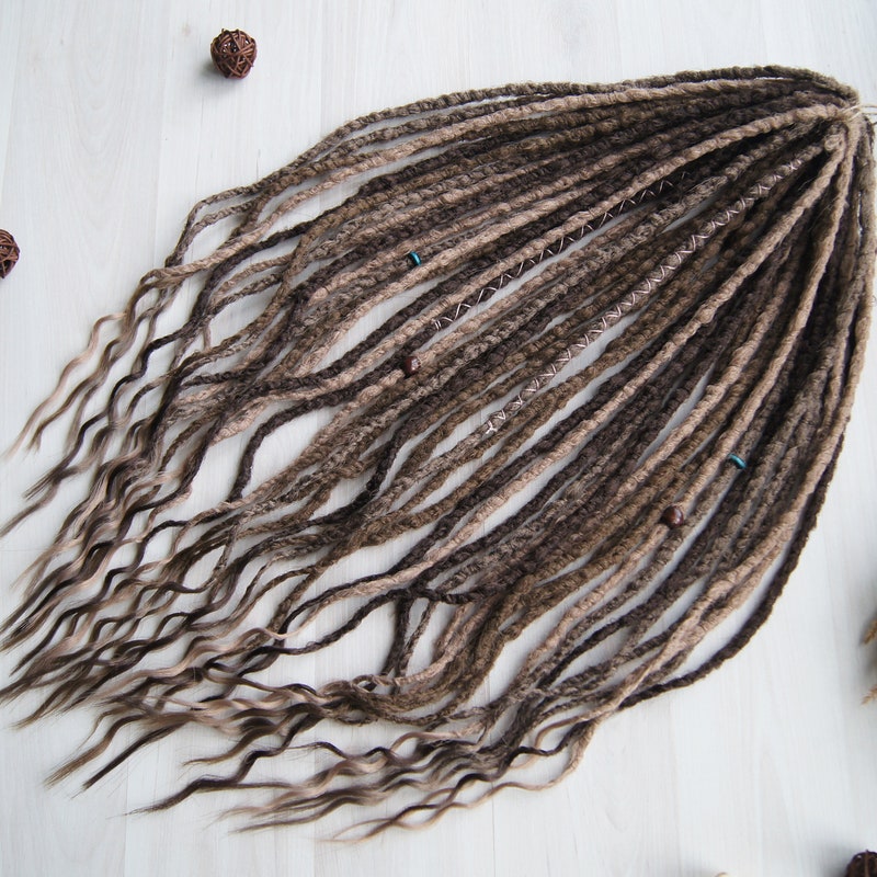Curly Dreads - Etsy