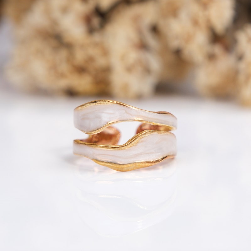 Enamel Rings for Women - Etsy