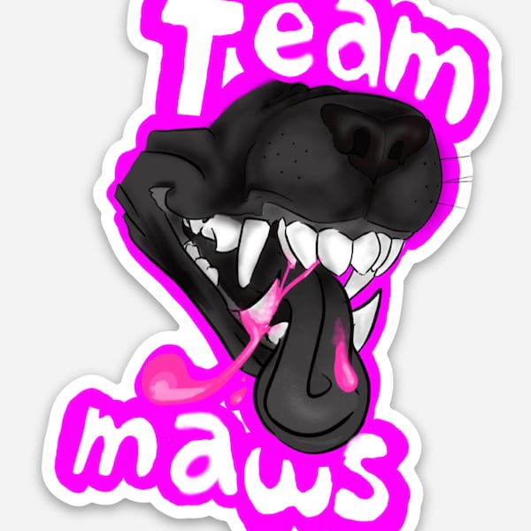 Furry Sticker - Etsy