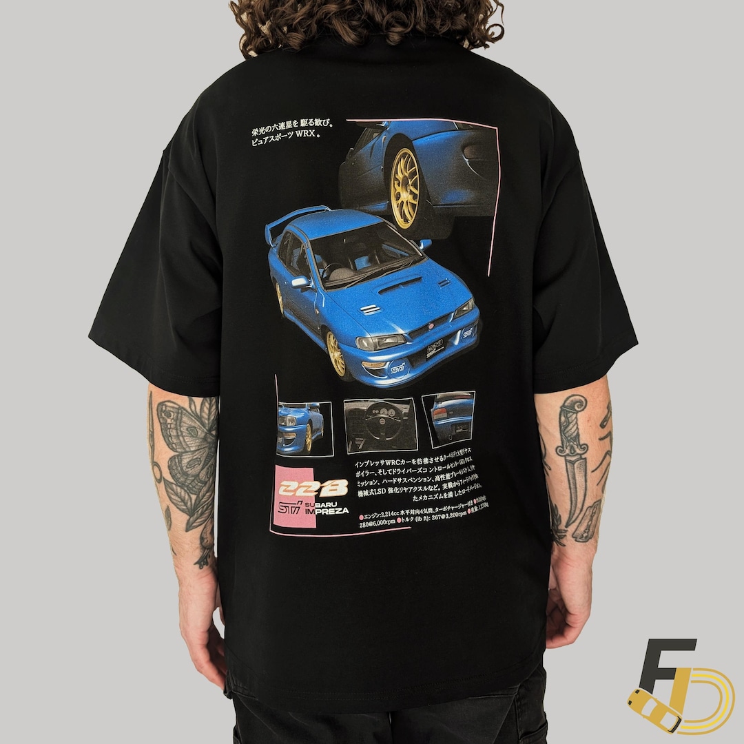 Pure Sports WRX | Retro JDM Tee, JDM Shirt, Car Shirt, Automotive ...