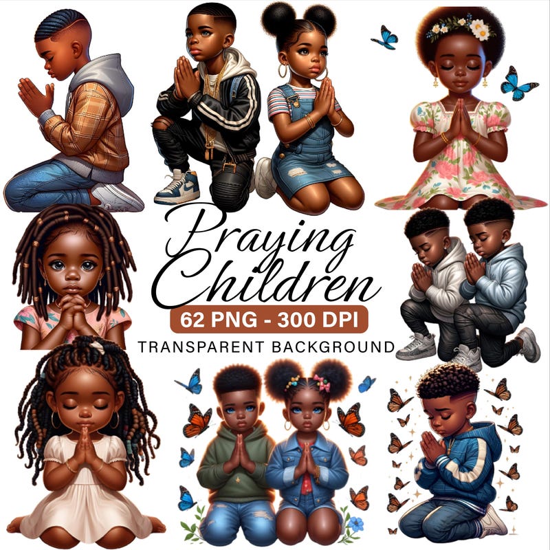 Children Praying Images - Etsy