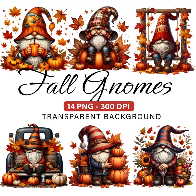 Autumn Gnome - Etsy