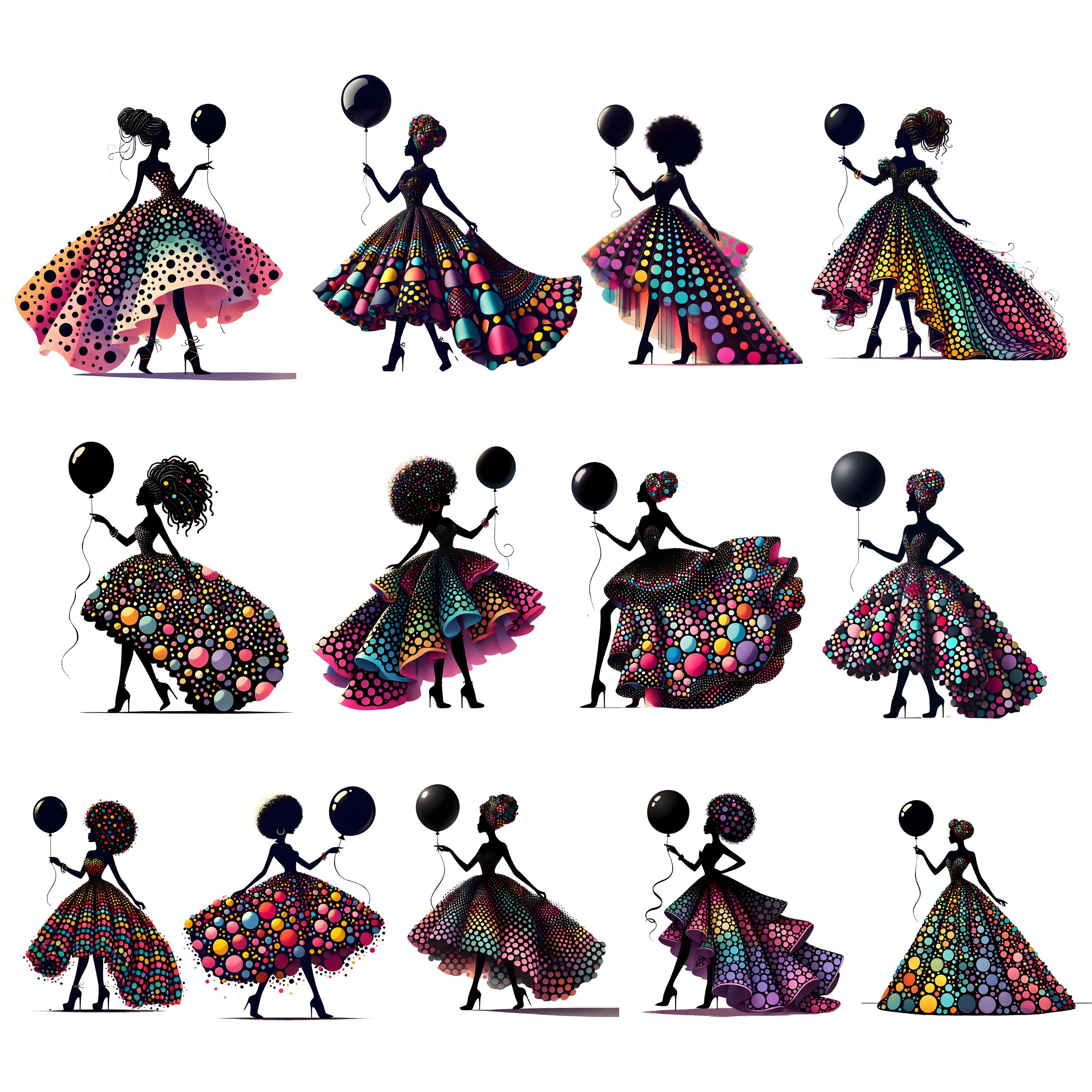 13 Black Woman Birthday Png, Greeting Cards, Black Girl, African ...
