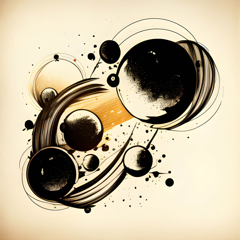 Minimalist Abstract Art Board Print Bundle Minimalist Wall - Etsy