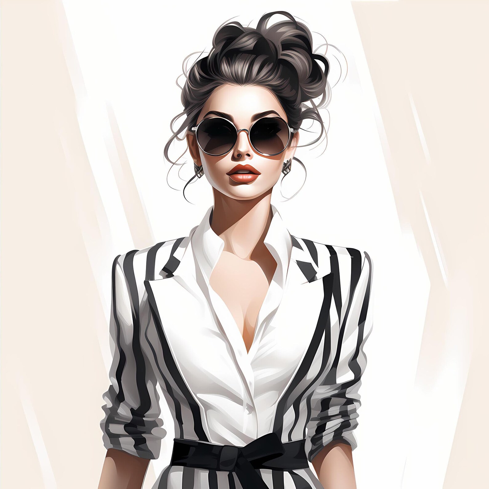 Boss Babe Fashion Clipart, Boss Babe Digital Planner Illustration Set ...