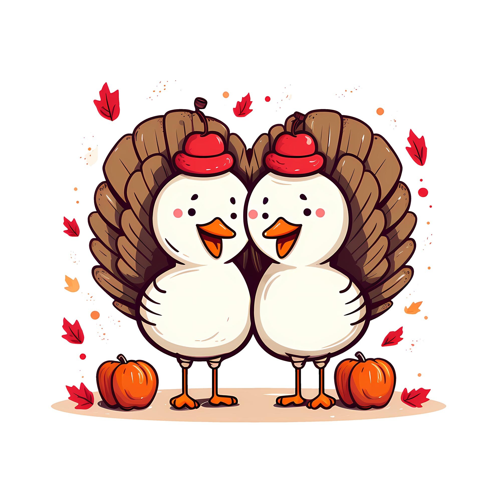 Thanksgiving Cute Turkey Portrait PNG Watercolor Clipart, Thanksgiving ...