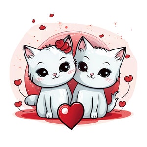 Christmas Kitten Watercolor PNG Clipart, Funny Cat Clipart, Happy ...