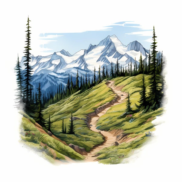 Pacific Northwest Clip Art - Etsy