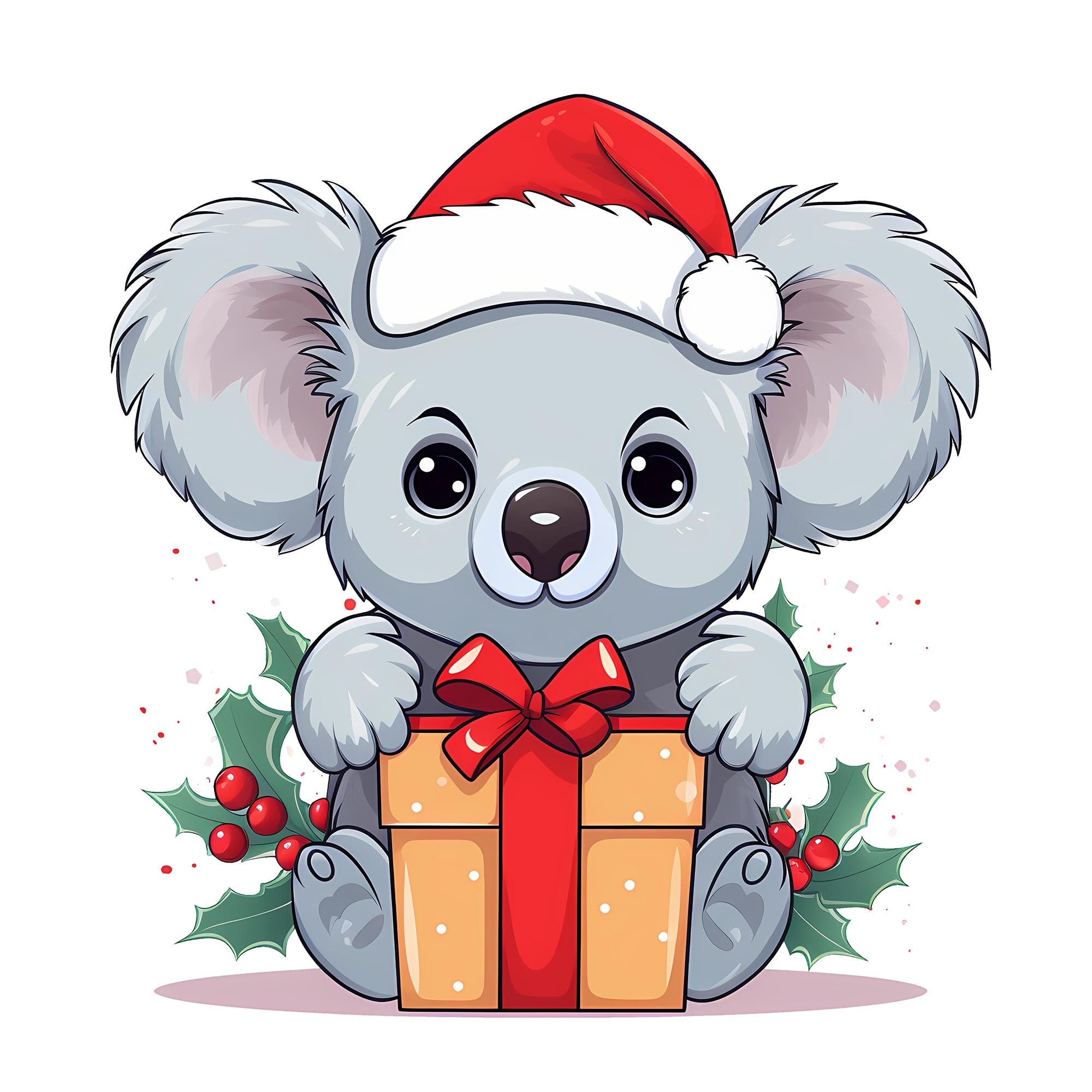 Cute Koala Watercolor PNG Clipart Happy Koala Bear Birthday - Etsy