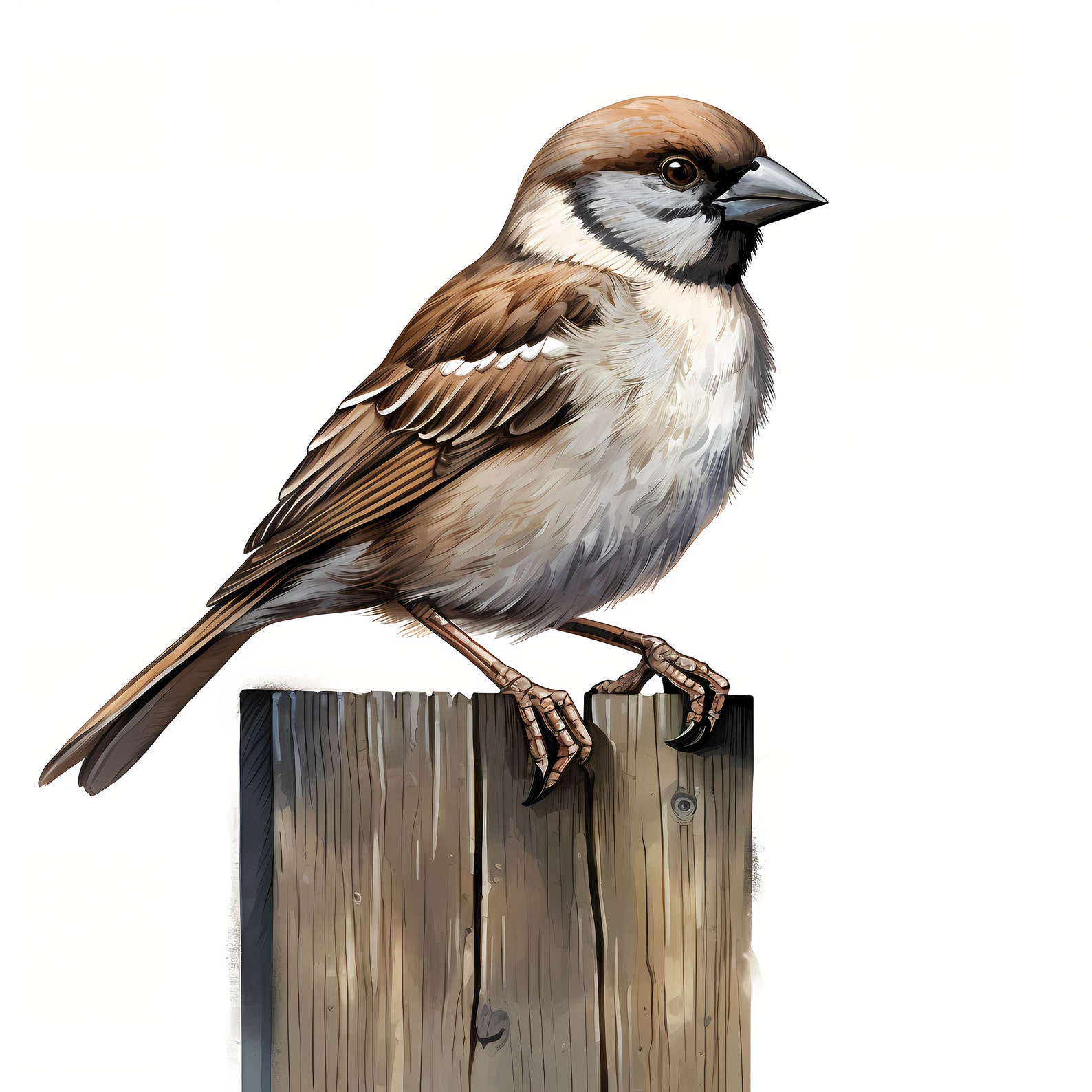 Sparrow Watercolor Clipart Bundle, Colorful Sparrow Set, Nursery Decor ...