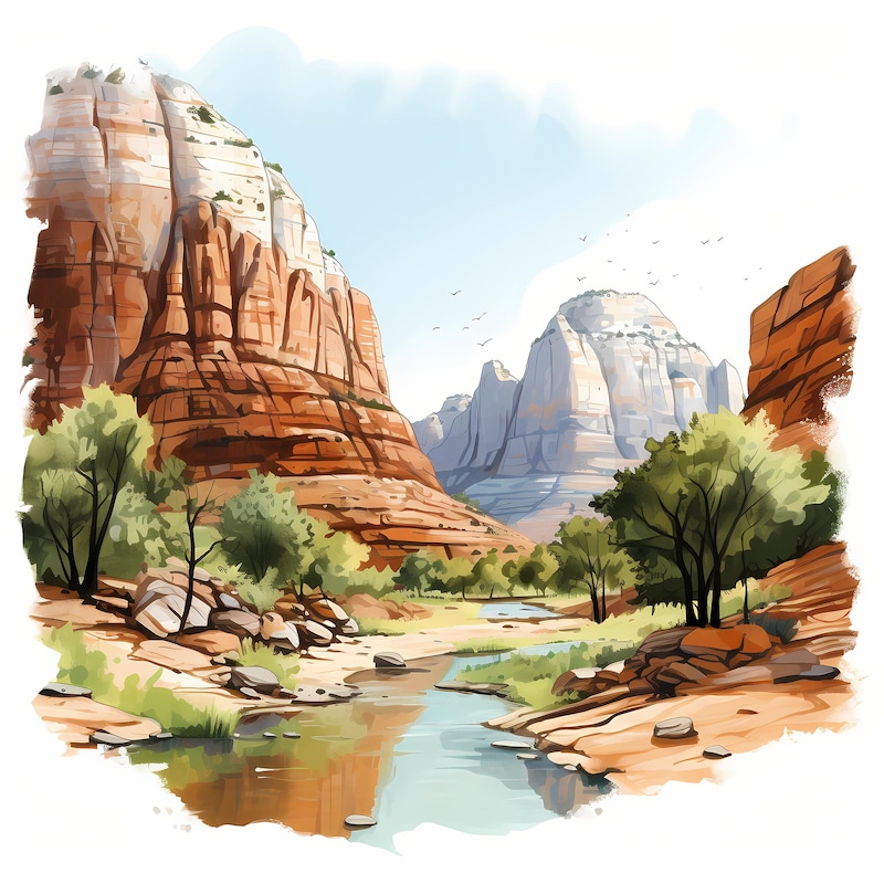 Zion National Park' - Etsy