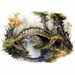 Magic Fairy Forest Bridge Watercolor Clipart, Watercolor Magic Forest ...