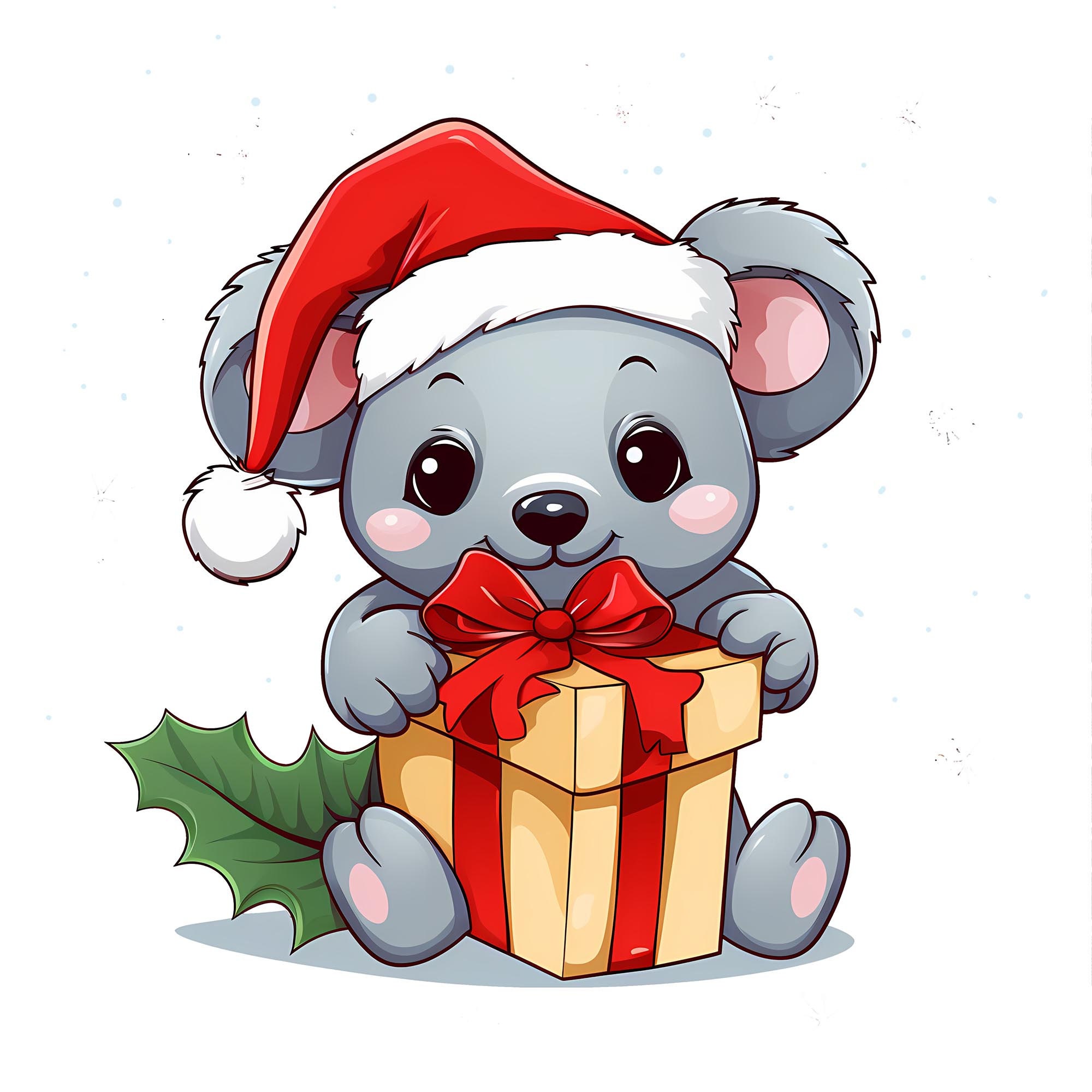 Cute Koala Watercolor PNG Clipart, Happy Koala Bear Birthday Invitation ...