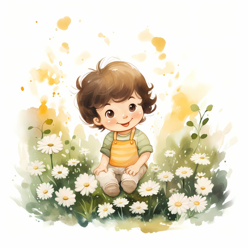 Children's Book Illustrations Clipart Bundle Kid's - Etsy