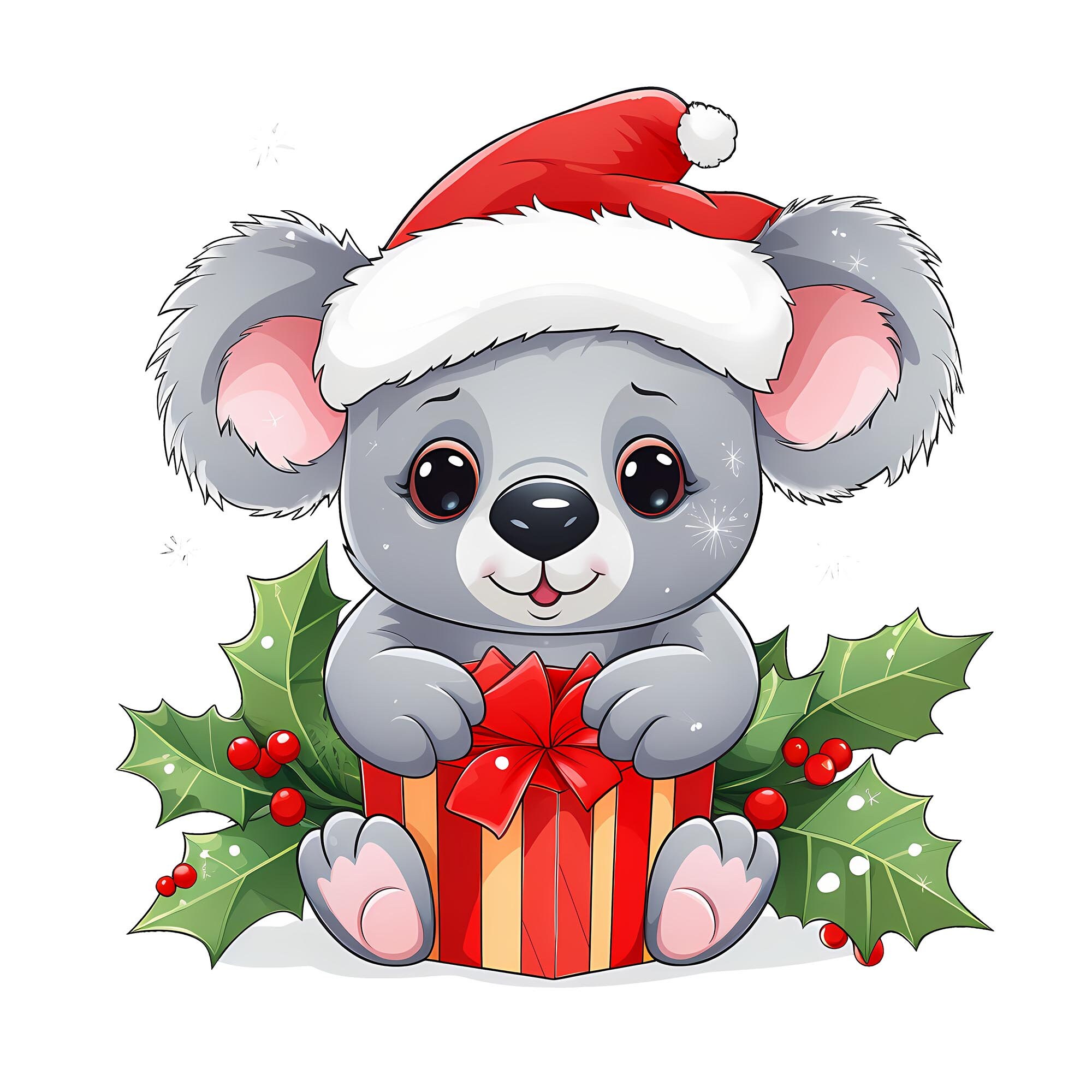 Cute Koala Watercolor PNG Clipart Happy Koala Bear Birthday - Etsy