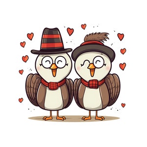 Thanksgiving Cute Turkey Portrait PNG Watercolor Clipart, Thanksgiving ...