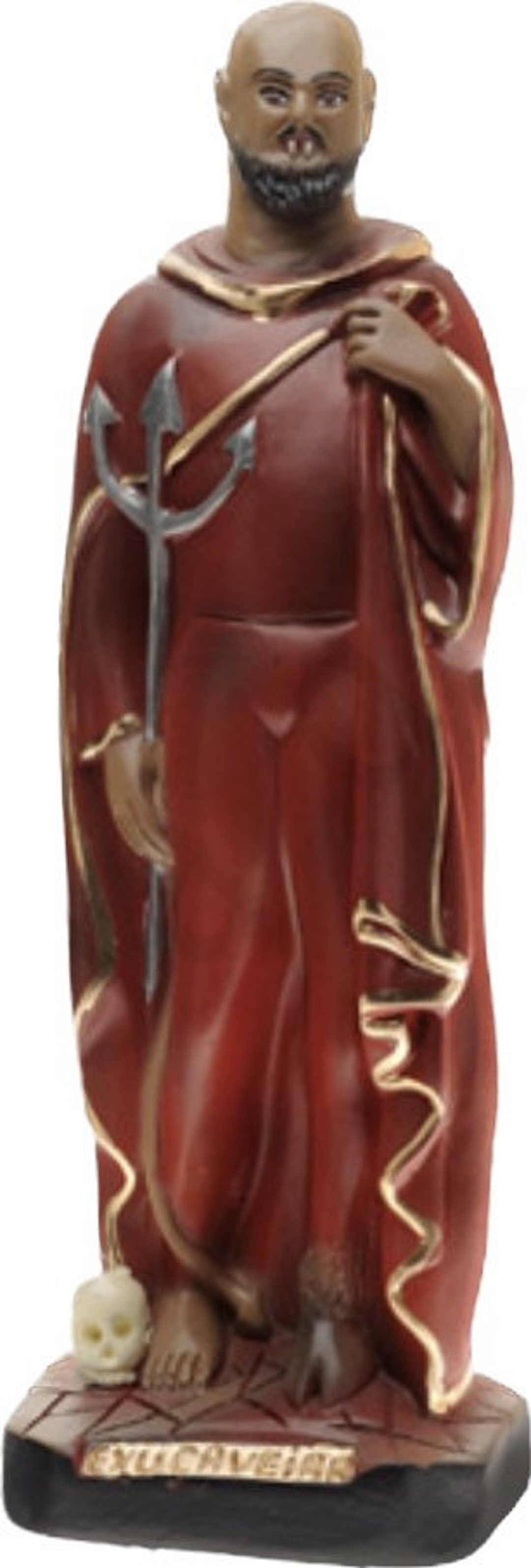 EXU Caveira - Robust and Beautiful Statue / Wicca Magic Ritual ...