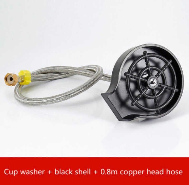 Bar Counter Cup Washer Sink High-pressure Spray Automatic Faucet Coffee ...