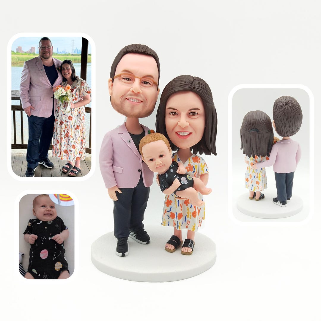 Personalized Bobbleheads, Custom Family Bobbleheads, Custom 3D Statues ...
