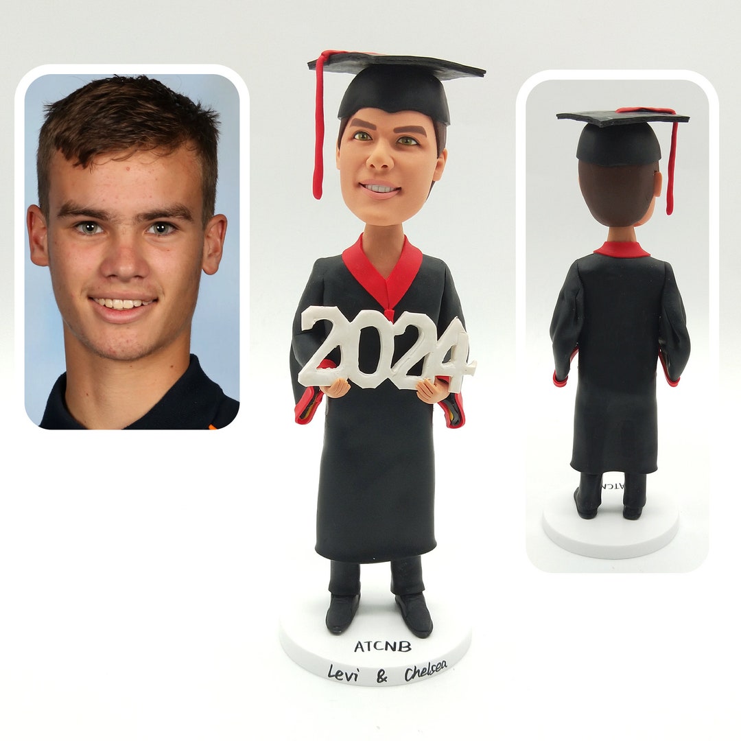 Custom Graduation Bobbleheads, Custom Master Figurines Bobbleheads ...