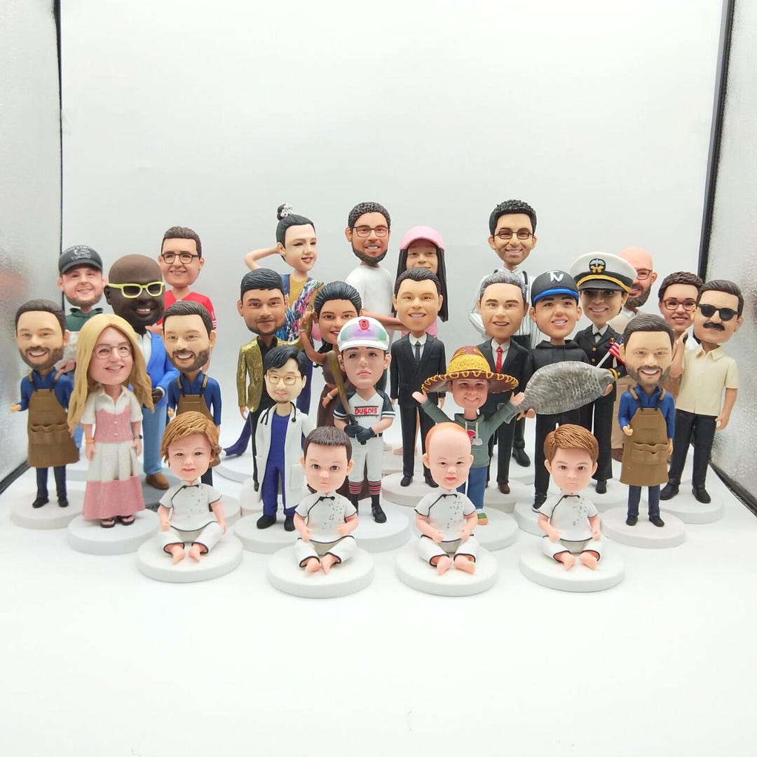 Personalized Custom Bobbleheads,family Reunion Souvenir Doll, Create ...