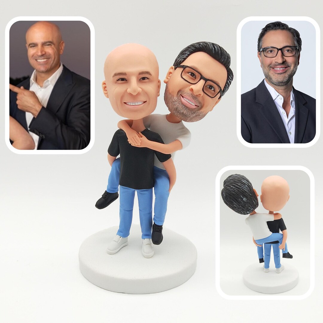 Personalized Custombobbleheads, Custom Gay Bobbleheads,custom Bobbleheads, Gaycake Toppers, Gay ...