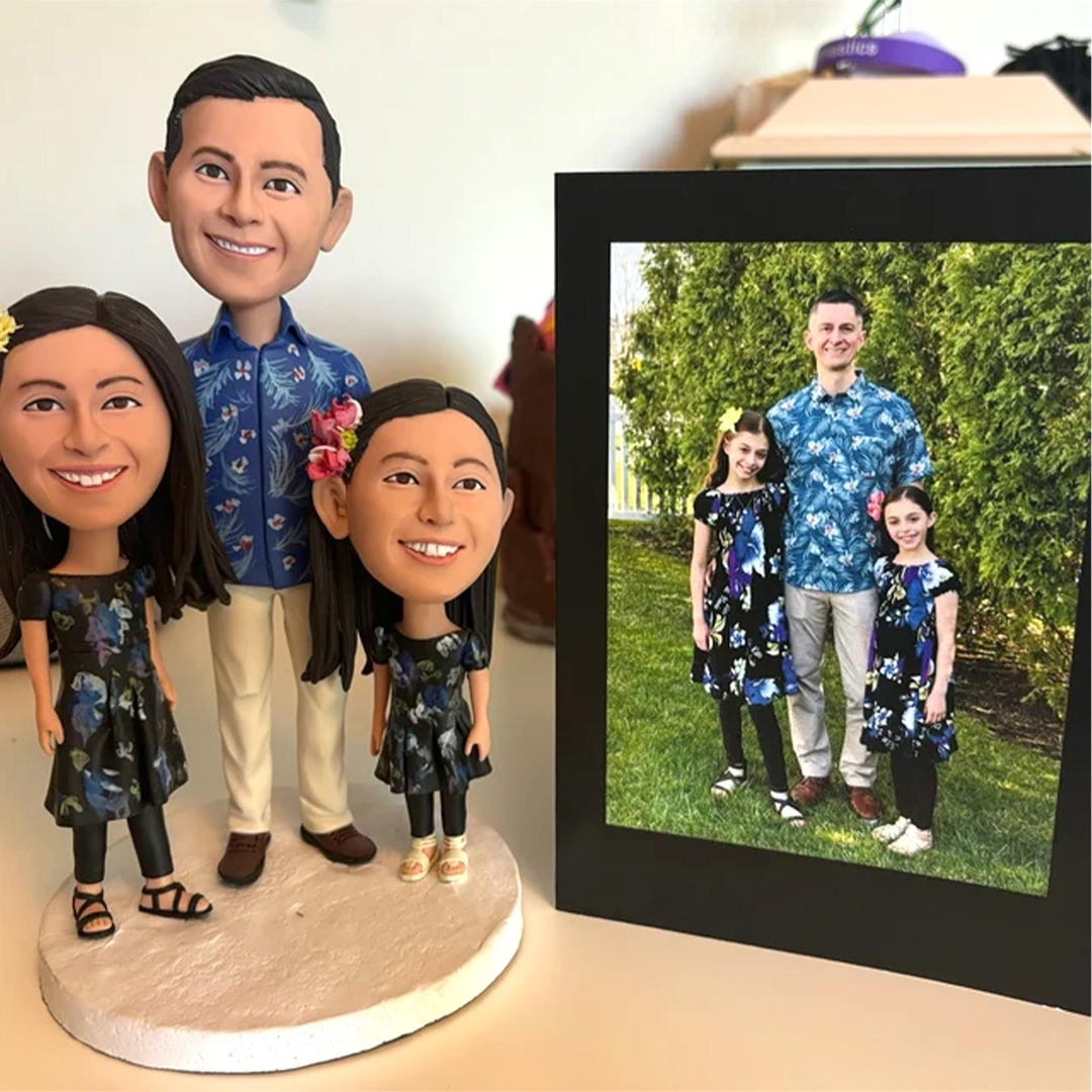 Personalized Custom Bobbleheads, Custom Bobbleheads, Custom 3d Statues ...