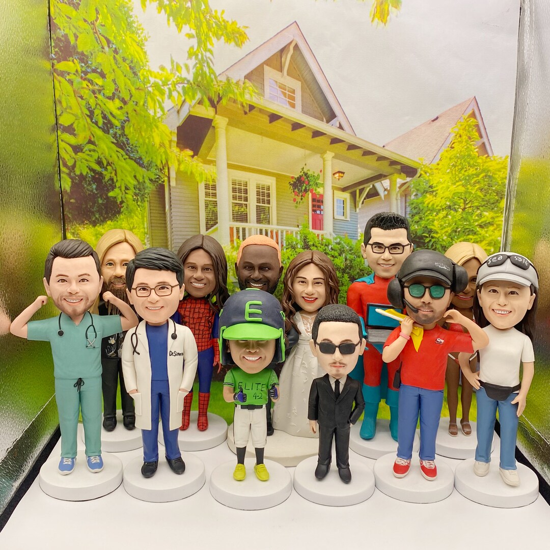Custom Bobbleheads,personalized Bobbleheads,custom 3D Bobblehead Dolls ...