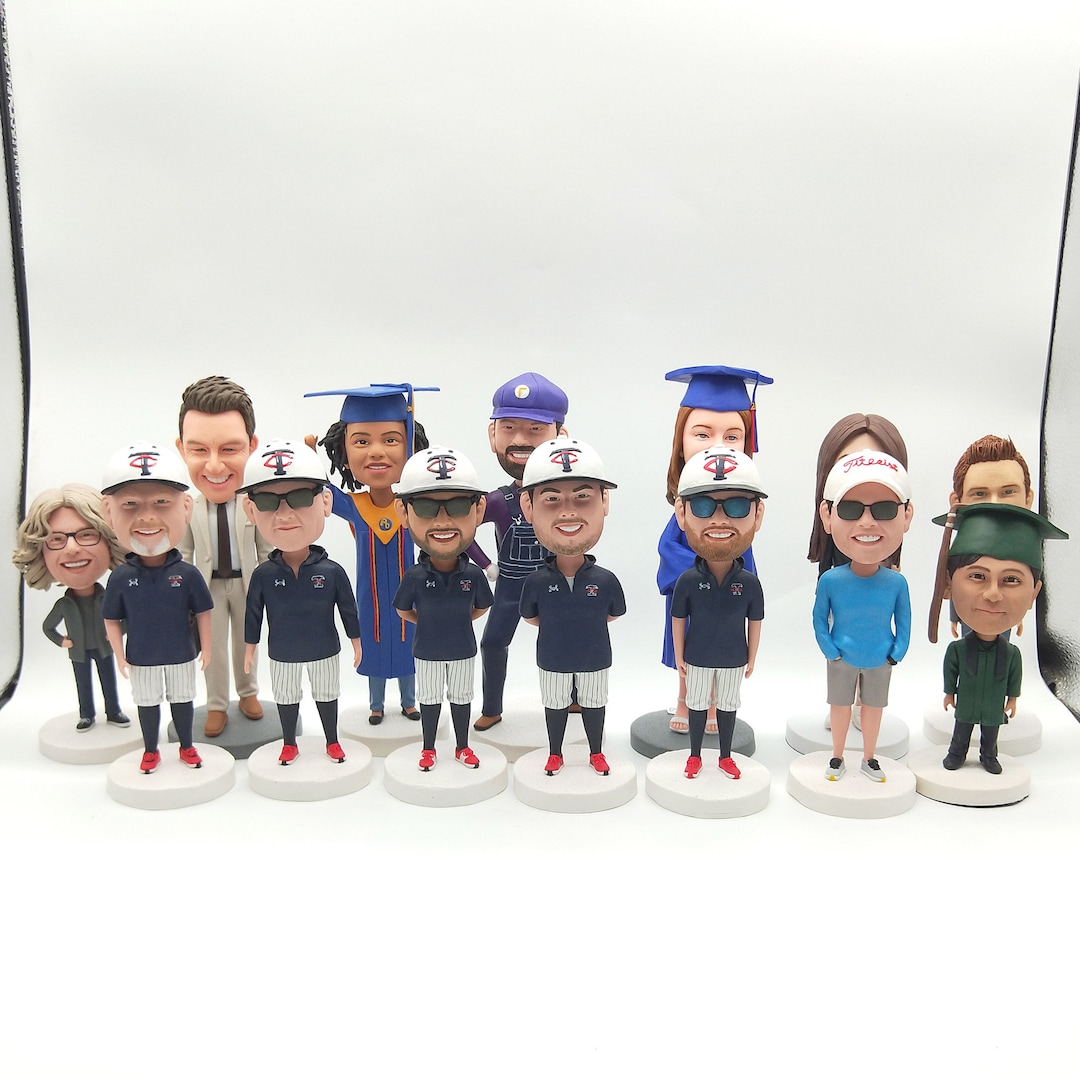 Custom Bobbleheads, Custom Wedding Best Man Group Bobbleheads ...