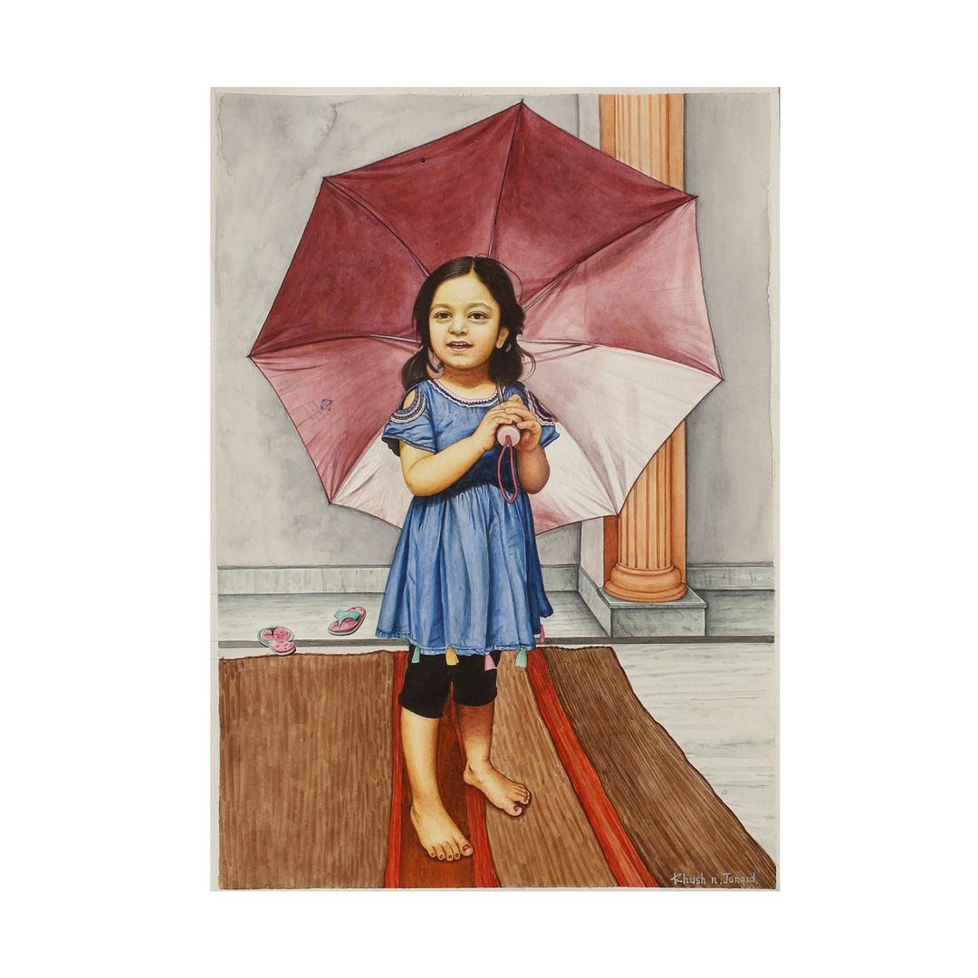 Customized Portrait Painting | Original Hand Painted | Made to Order ...