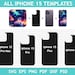 IPhone 15 Case Templates - Sublimation Template for iPhone 15 Cases ...