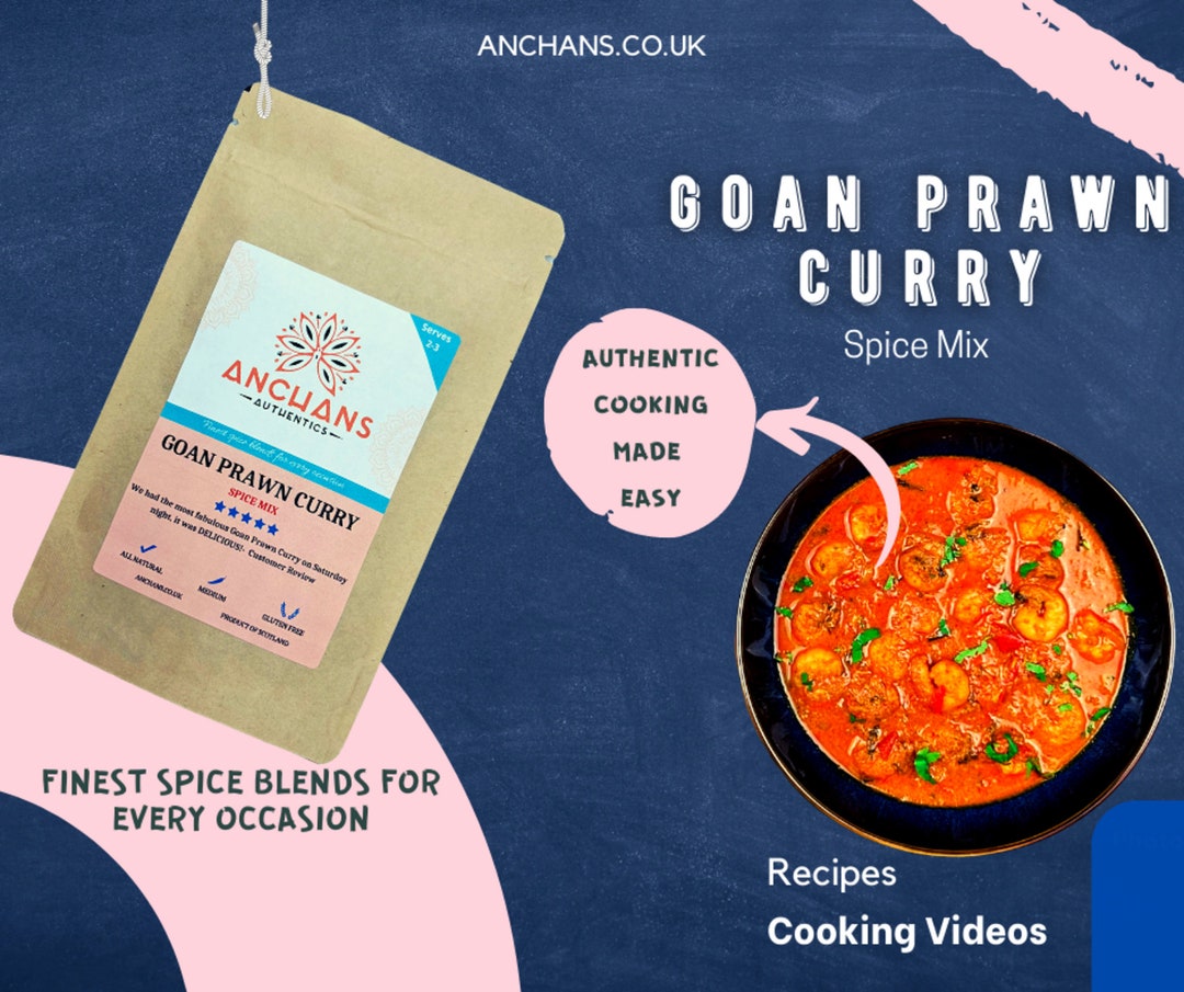 Goan Prawn Curry Spice Mix - Etsy