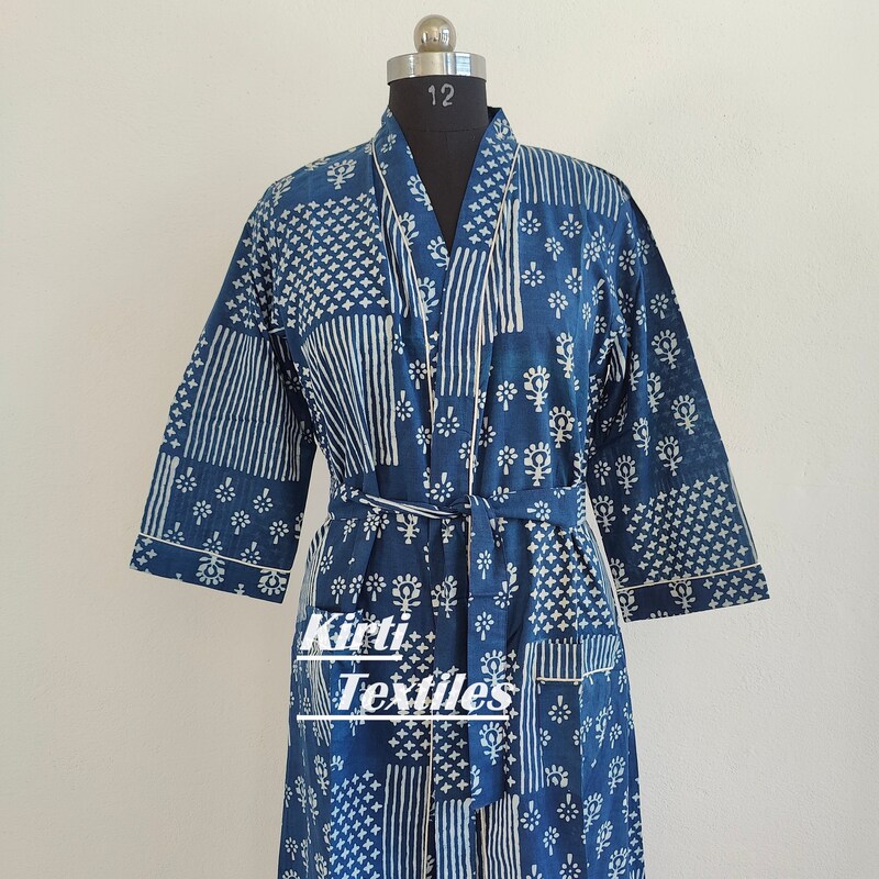 Indian Cotton Robe - Etsy