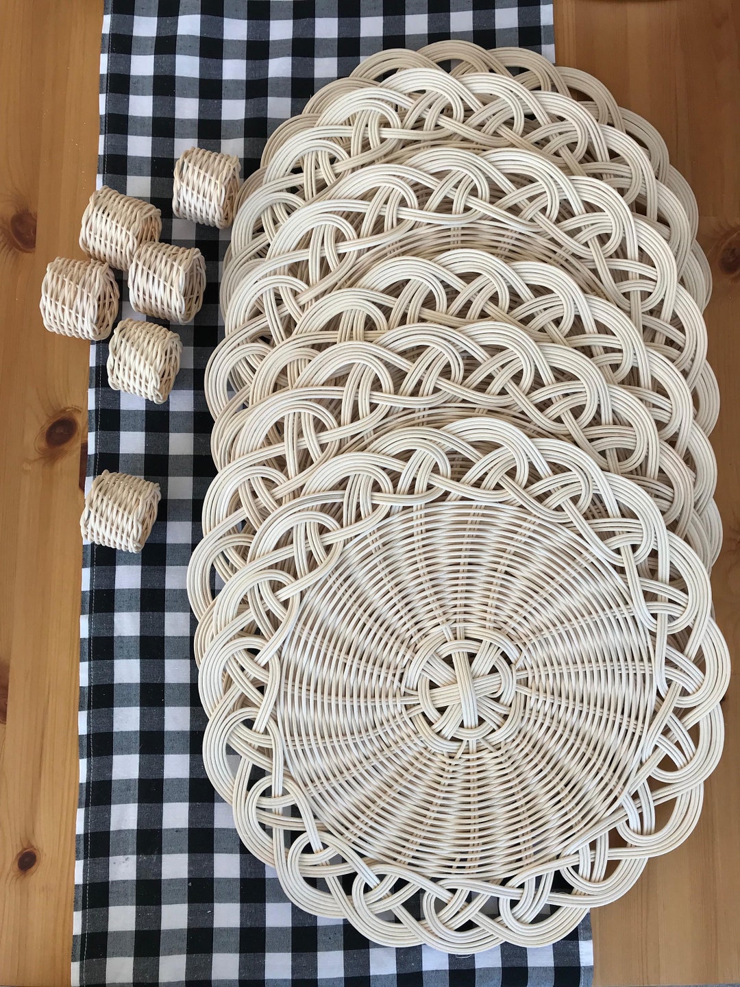 Rattan American Servis | Mediterranean Series Tea Plate Set Supla 35 Cm ...