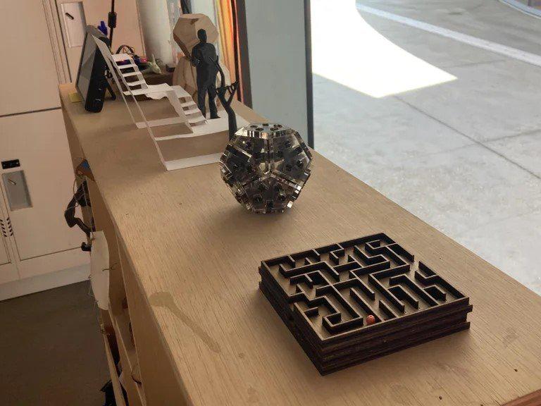 Custom Laser Cut Two-level Maze DXF File Design Template for DIY ...