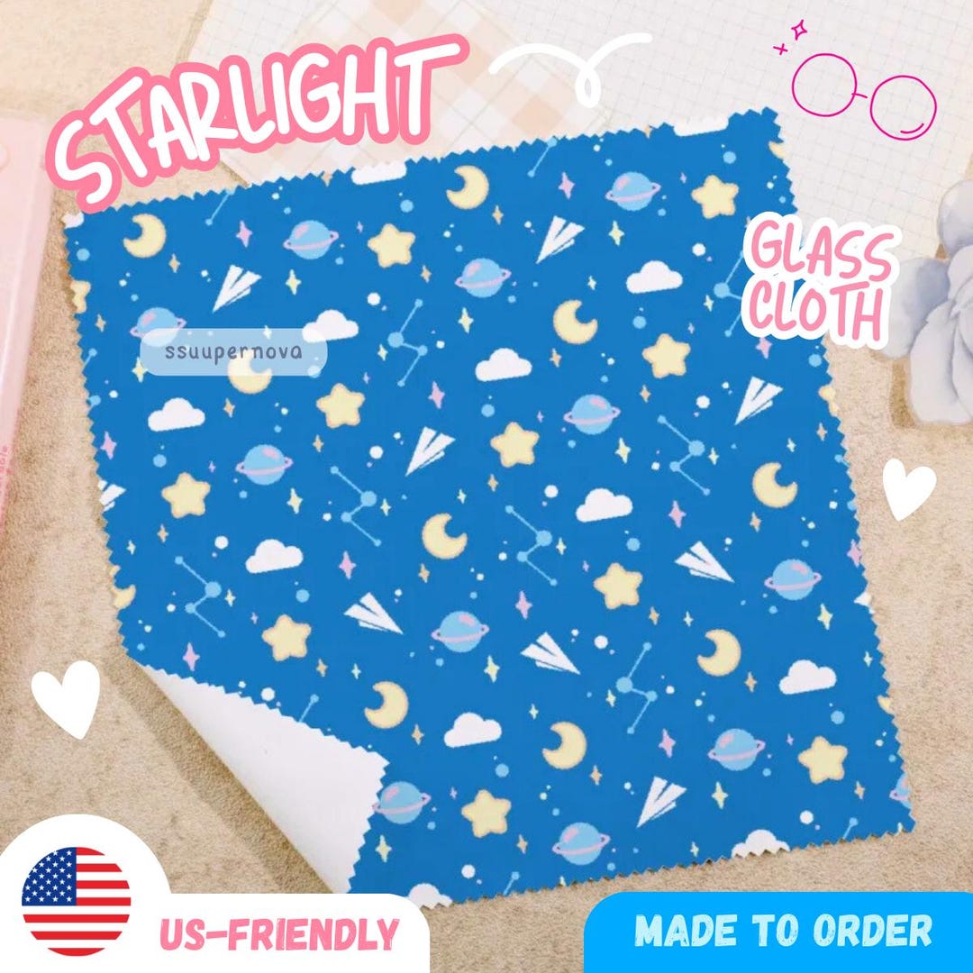 Starlight - Glass Cloth (made to Order) - Etsy