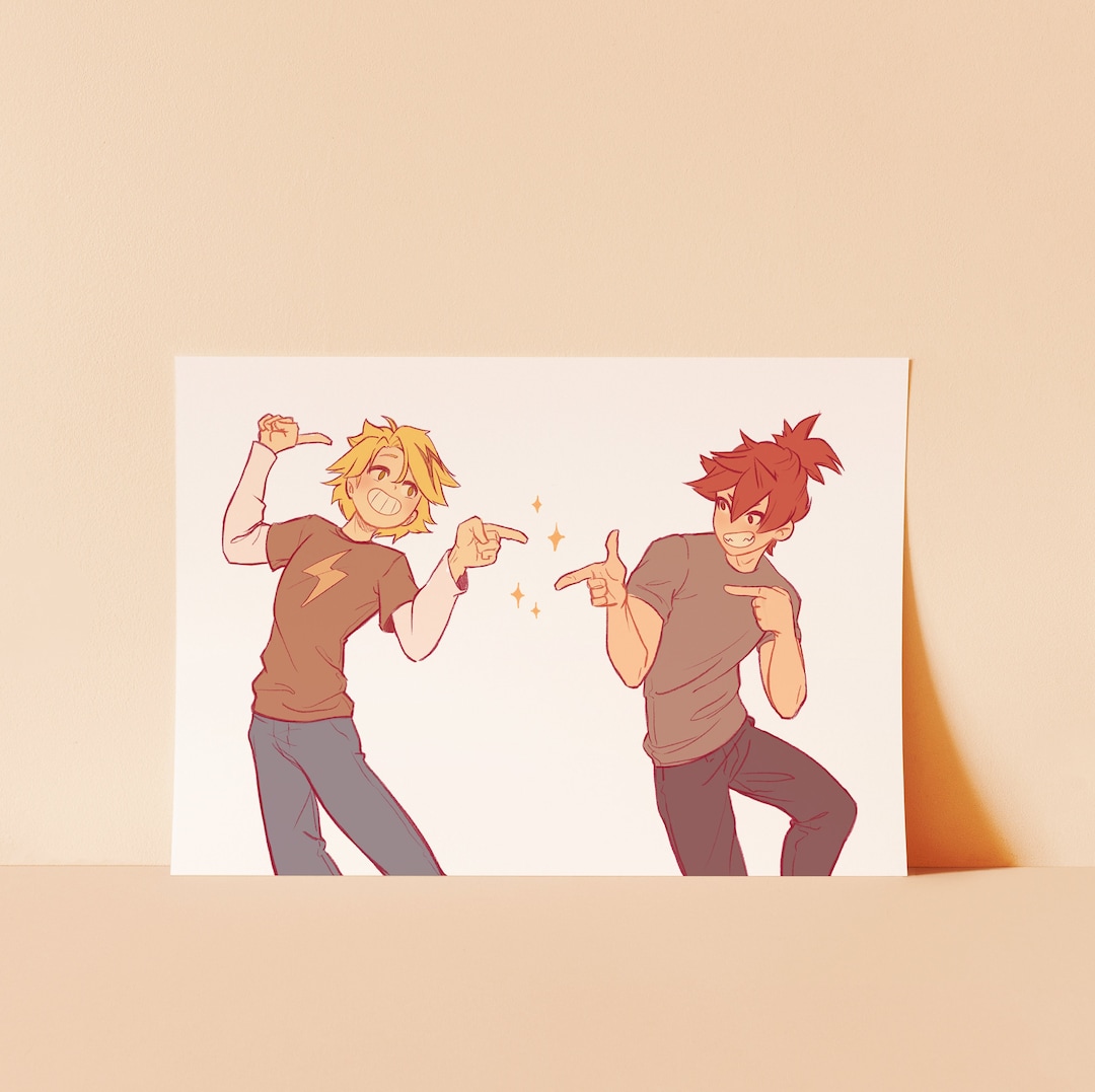 Kirikami, Besties - Print #2 - Etsy