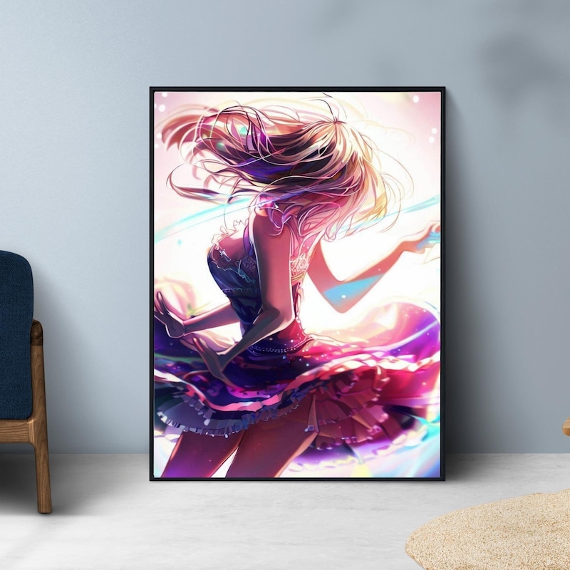 Anime Girl Poster - Etsy