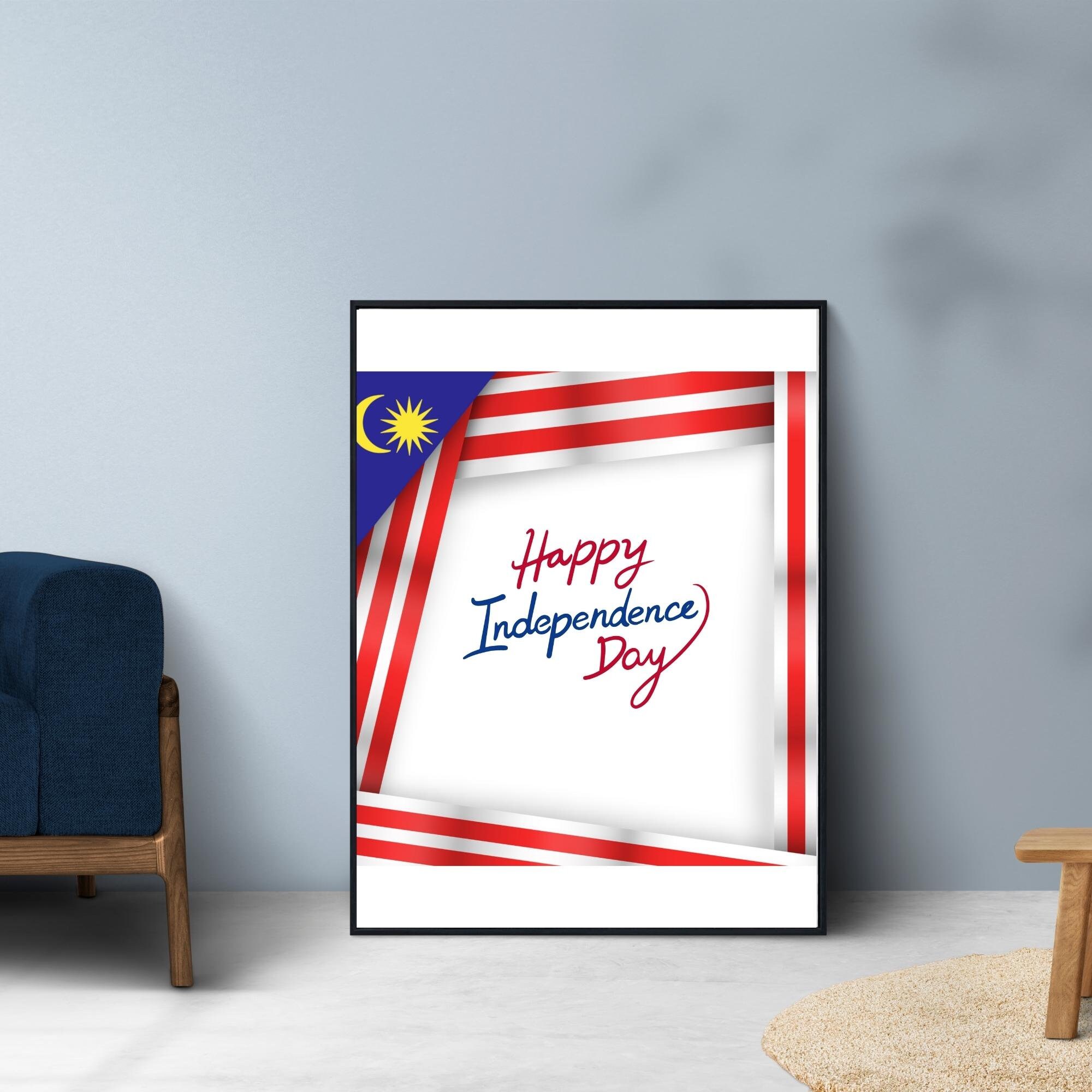 4th of July Independence Day Printable Wall Art, 4th of July Art Prints ...