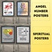 Angel Number Poster 000, Instant Download Poster, Aura Poster ...