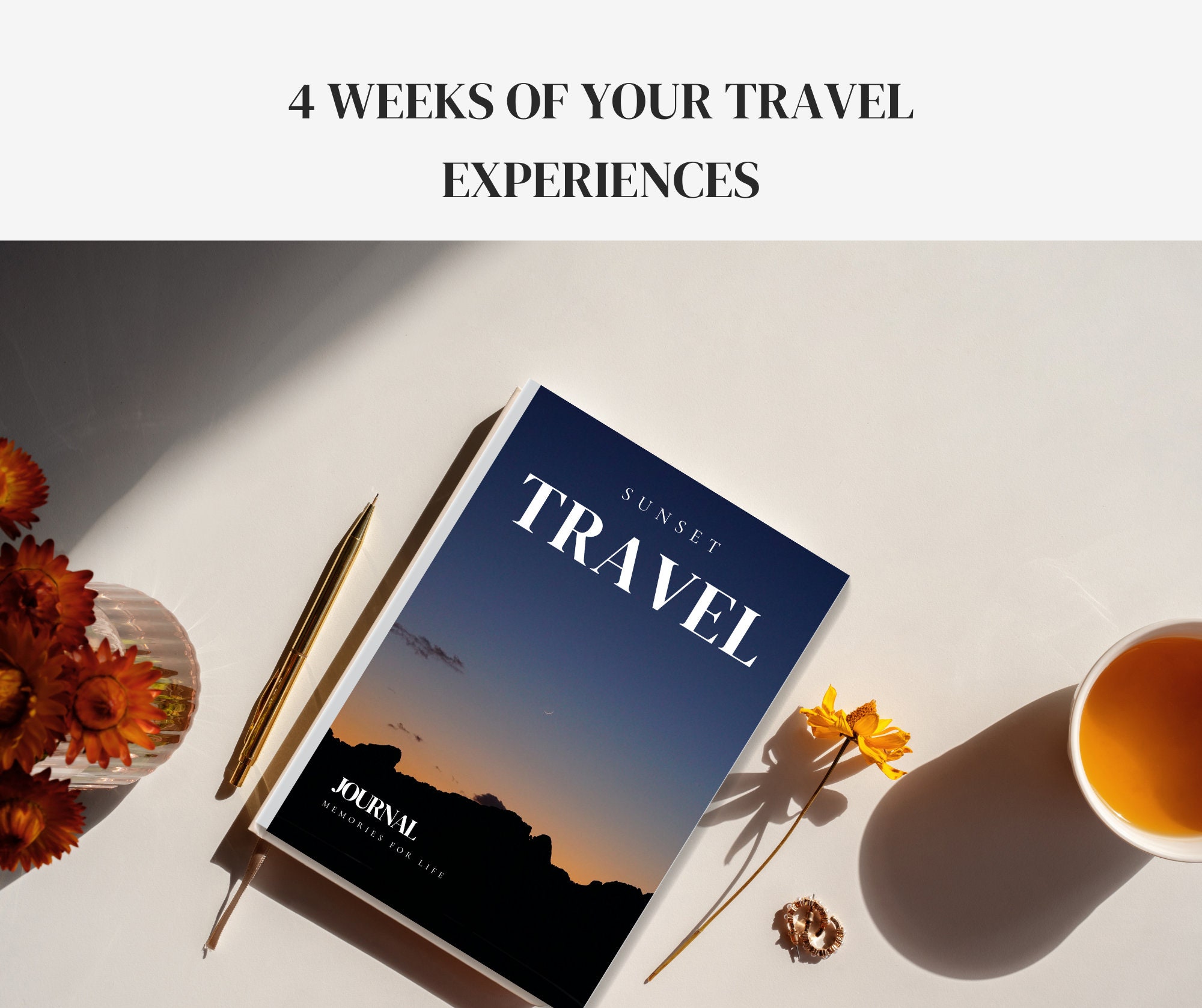 Digital Travel Journal | Printable Journal | Travel Gift | Holiday ...