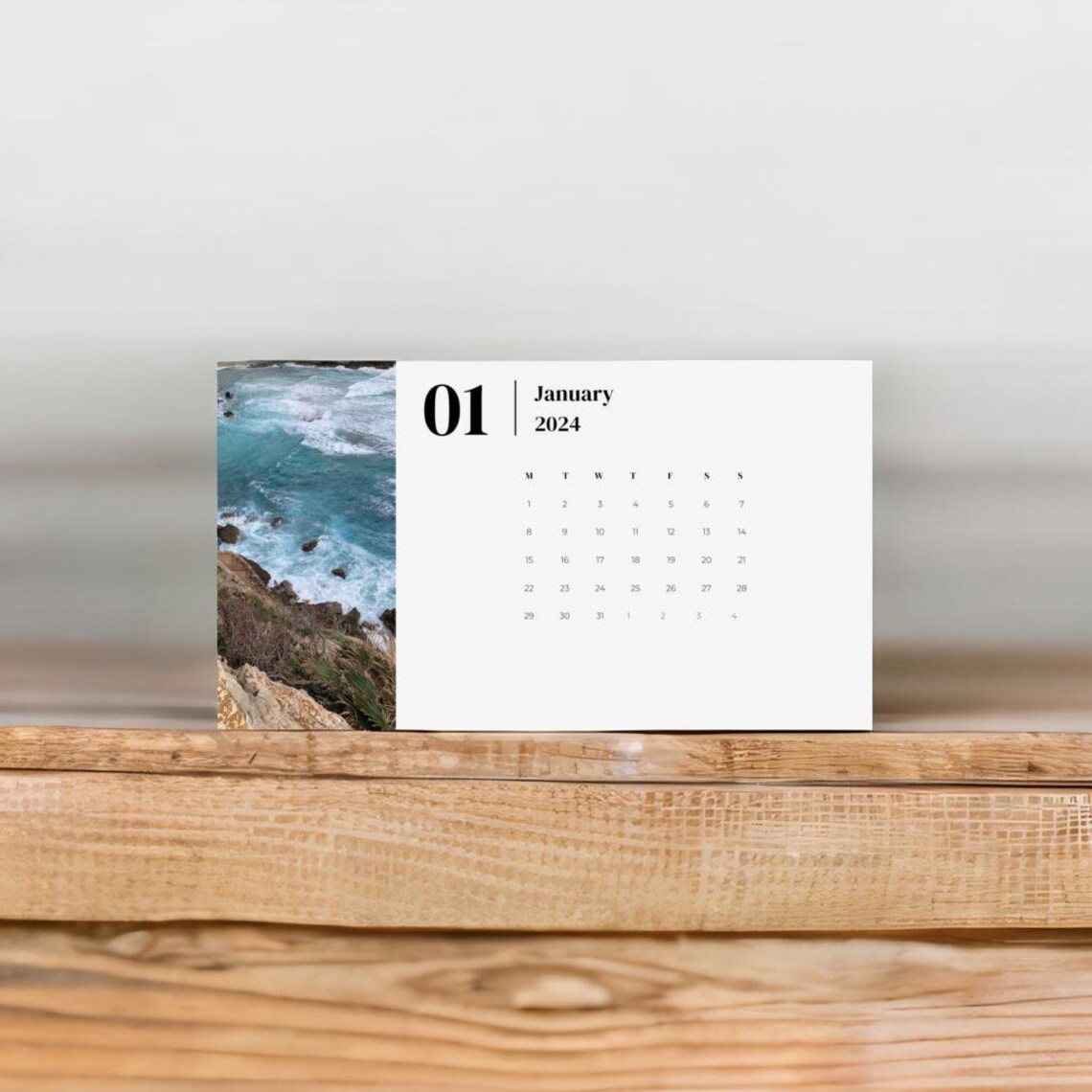Customize Calendar 2024 Printable Calendar Photography Digital Download ...