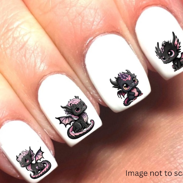 Dragon Nail Art - Etsy UK