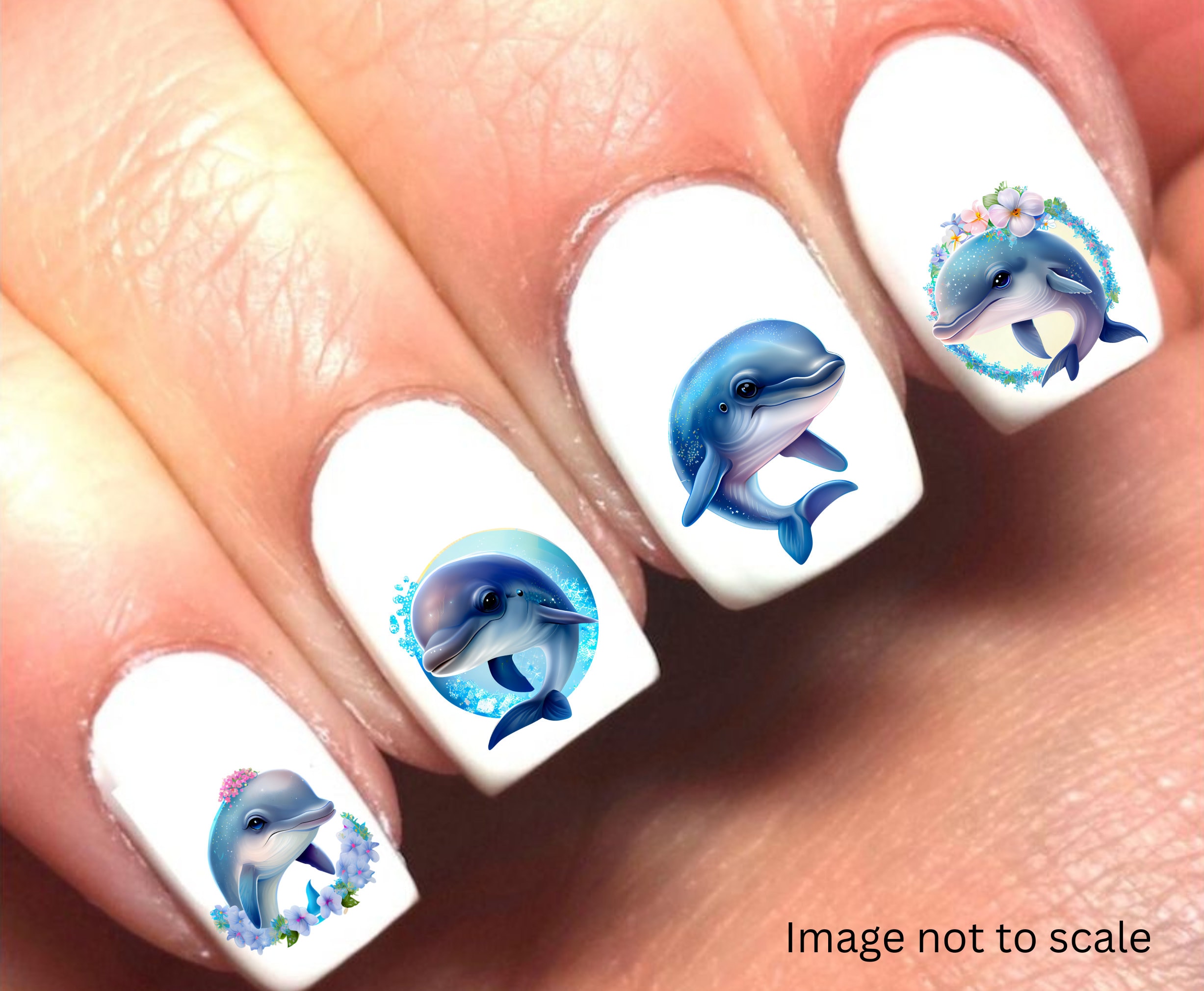 Dolphin Nail Art