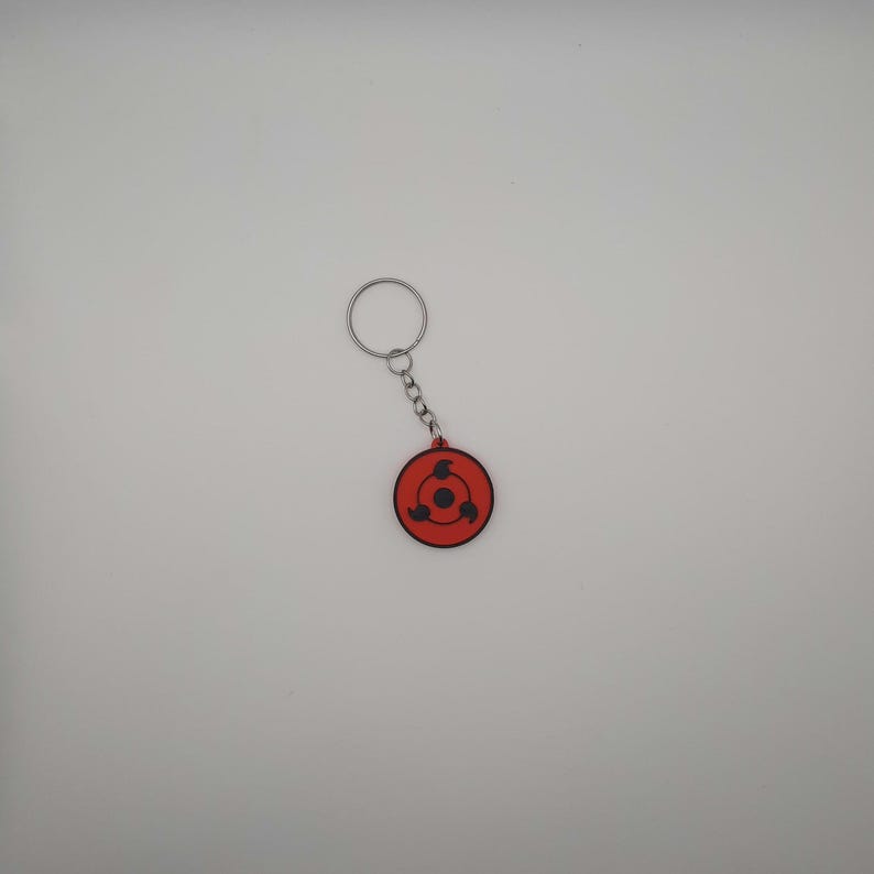 Naruto Sharingan Keychain 3D Printed Anime Eye Accessory - Etsy Australia