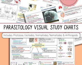 Parasitology Study Note Template for Veterinary, Medical & Science ...