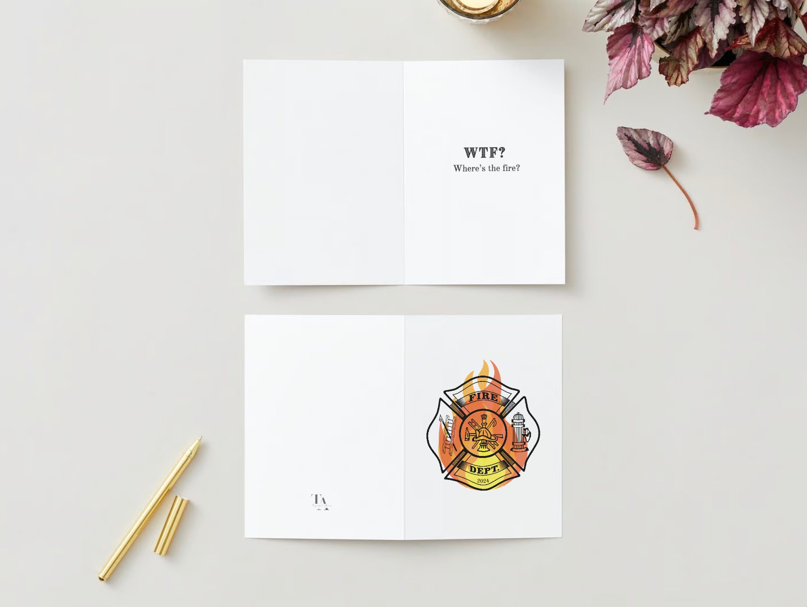 Firefighter Graduation Card | Congratulations You Did It! | Graduation ...