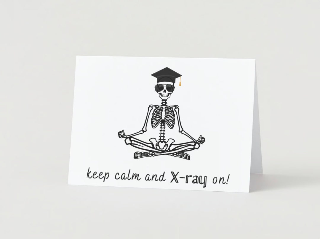 Radiology Graduation Card | Congrats Grad Card | Rad Tech Grad Card ...