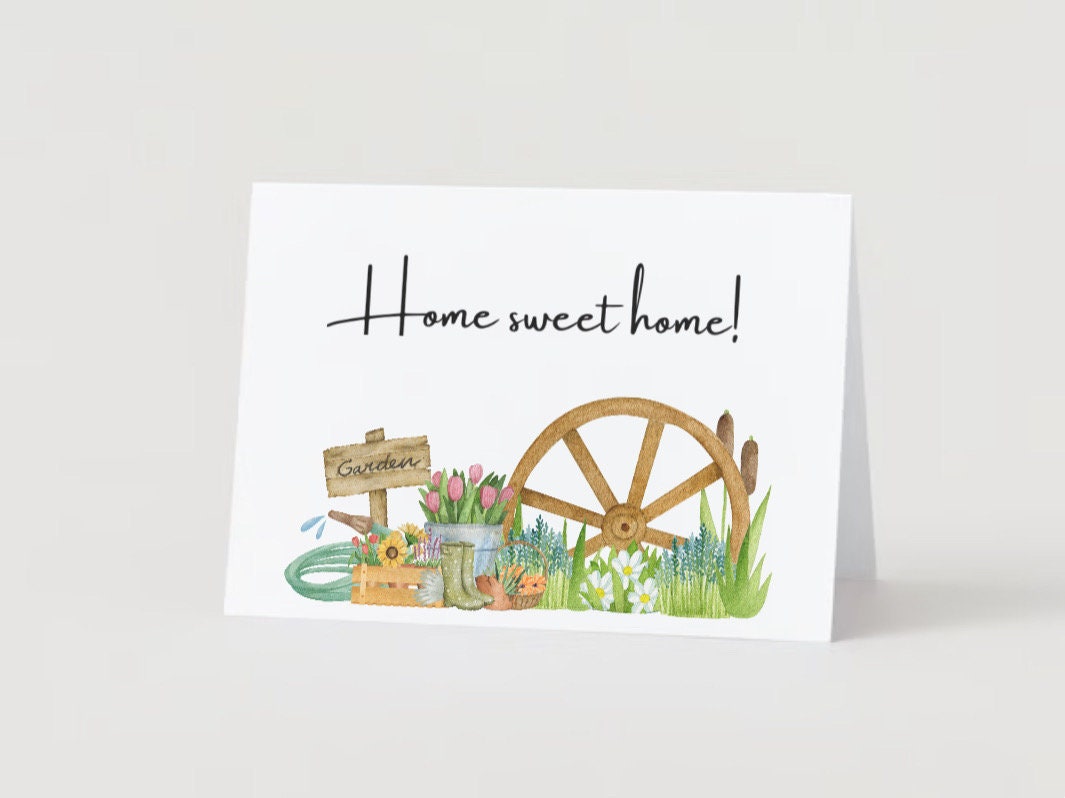 New Home Card Congrats on Your New Home Card Funny Greeting Card Home ...