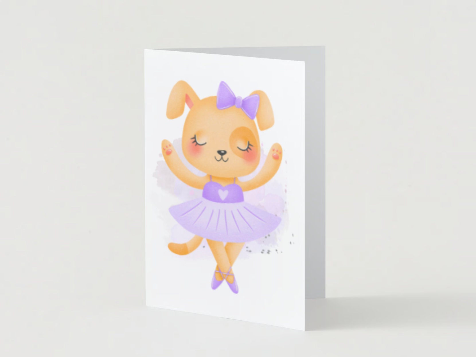Dance Greeting Card | Ballerina Dance Dog | Life is Better When You ...